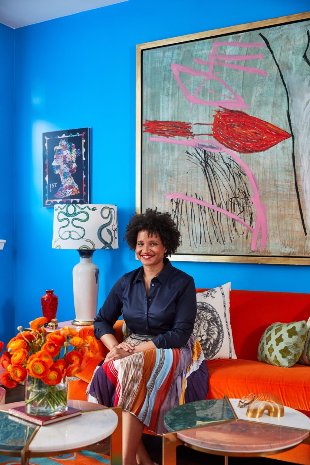 Courtney McLeod Sparks Joy with her Harlem Apartment - BSB MEDIA LLC